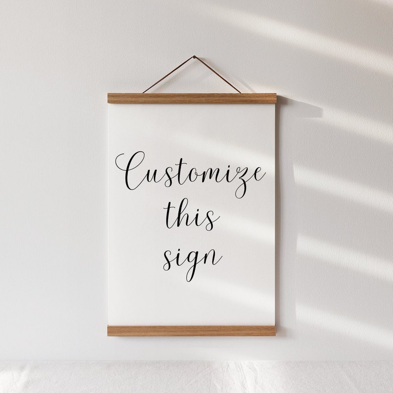 Custom Sign - Etsy