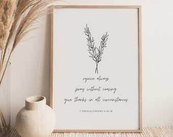 Bible Verse Poster - Etsy