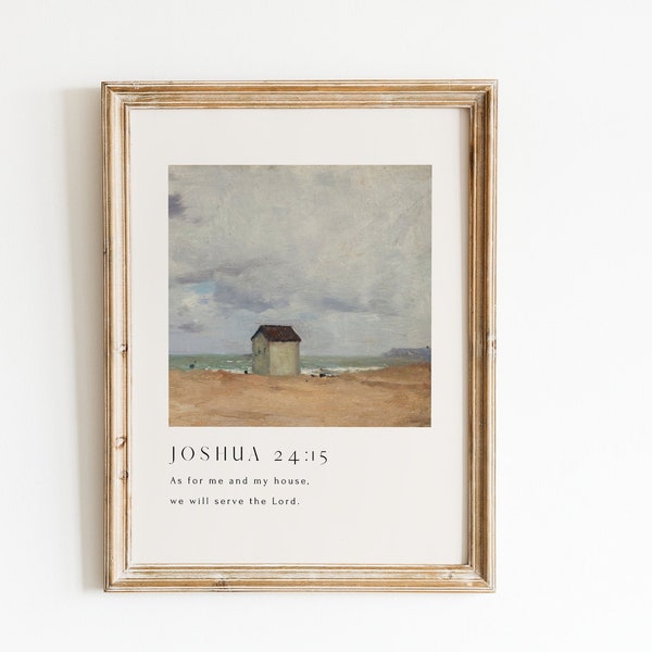 Joshua 24 15 - Etsy