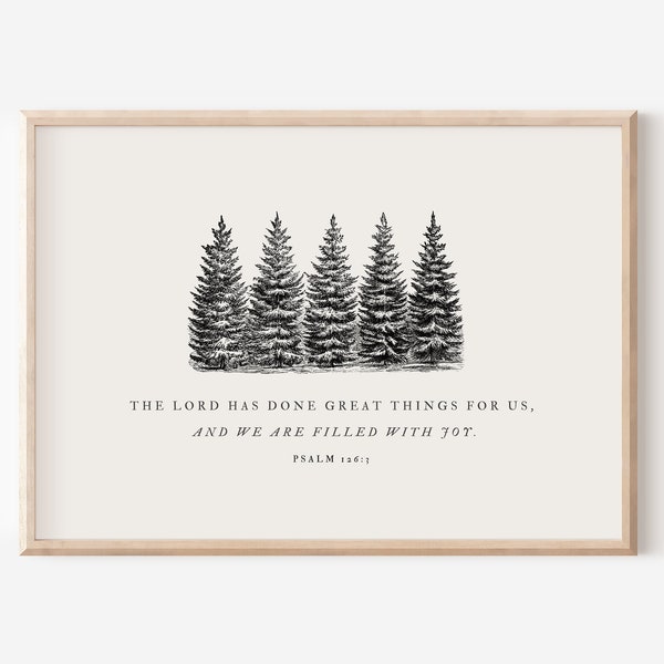 Psalm 126 3 - Etsy