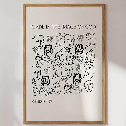 PRAY MORE Modern Christian Wall Art Bible Verse Print - Etsy