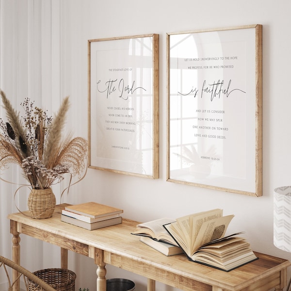 Scripture Wall Decor - Etsy