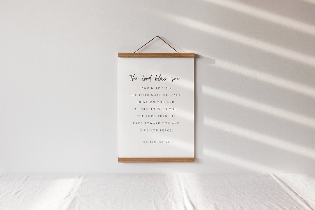 Bible Verse Sign, Wooden Hanging Frame, Family Room Sign, Religious ...