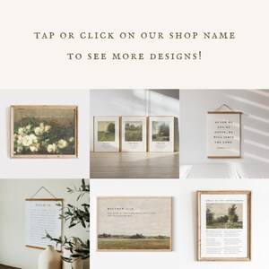 Christian Wall Art, Psalm 23, the Lord is My Shepherd, Minimal Bible ...