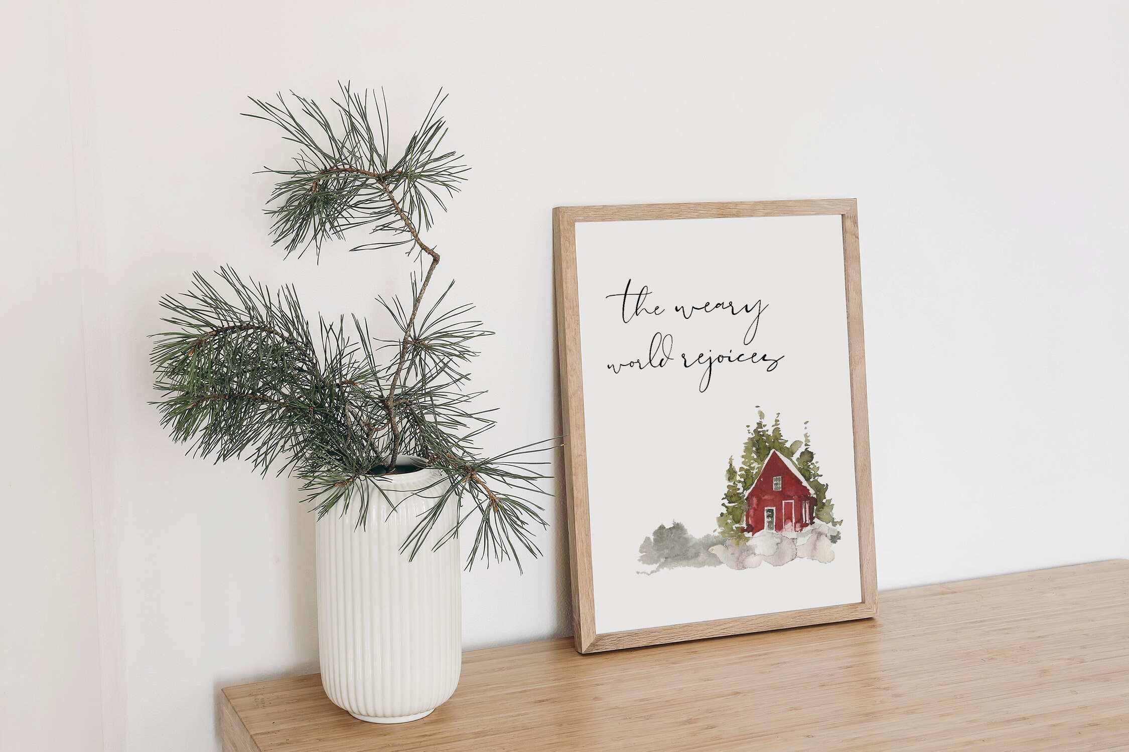 Christmas Quote Print Set, Bible Verse Wall Art (digital Download) - Etsy
