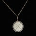 Personalized Compass Necklace: Gold Vermeil Sterling Silver Paperclip ...