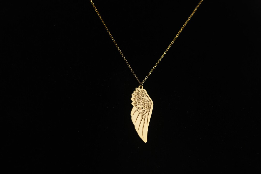 Single Angel Wing Necklace for Gift Idea Best Pendant for Mother's Day ...
