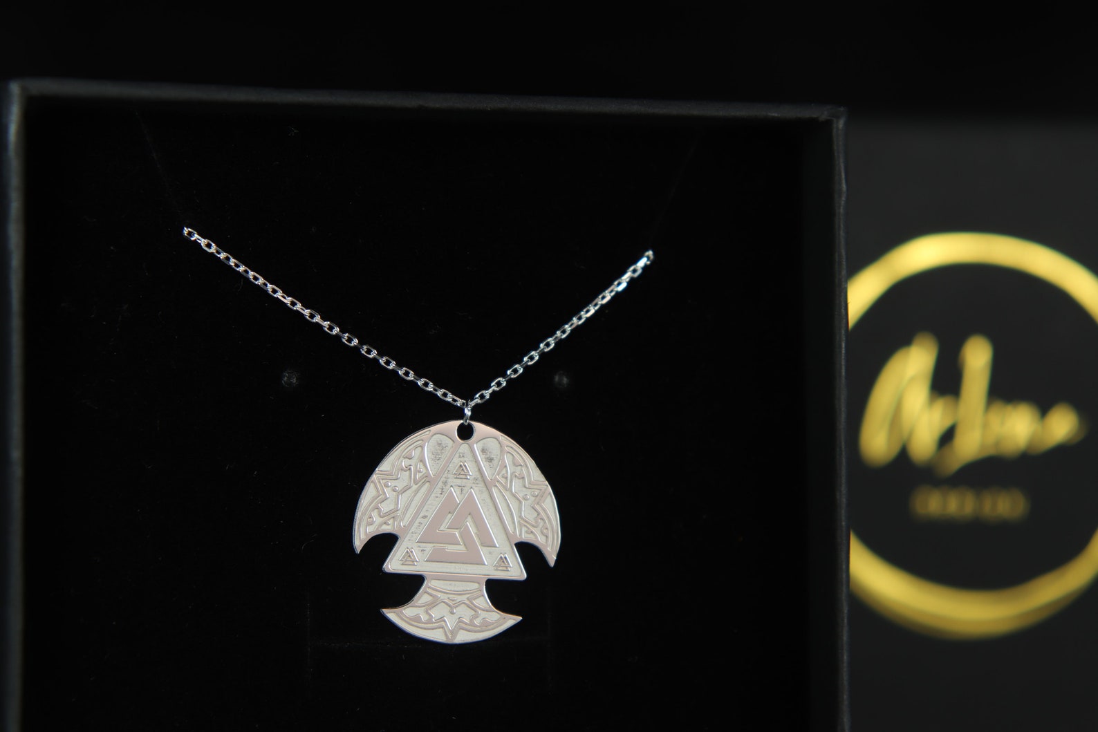 Viking Norse Valknut Amulet Odins Symbol Celtic Knot Pendant - Etsy