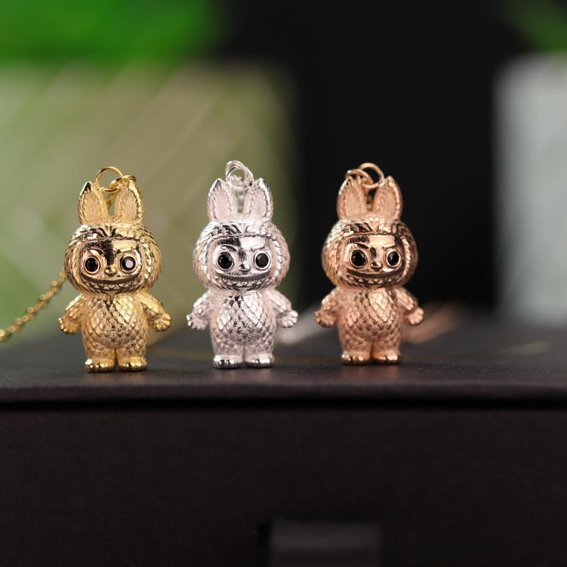 Labubu 24k Gold - Etsy