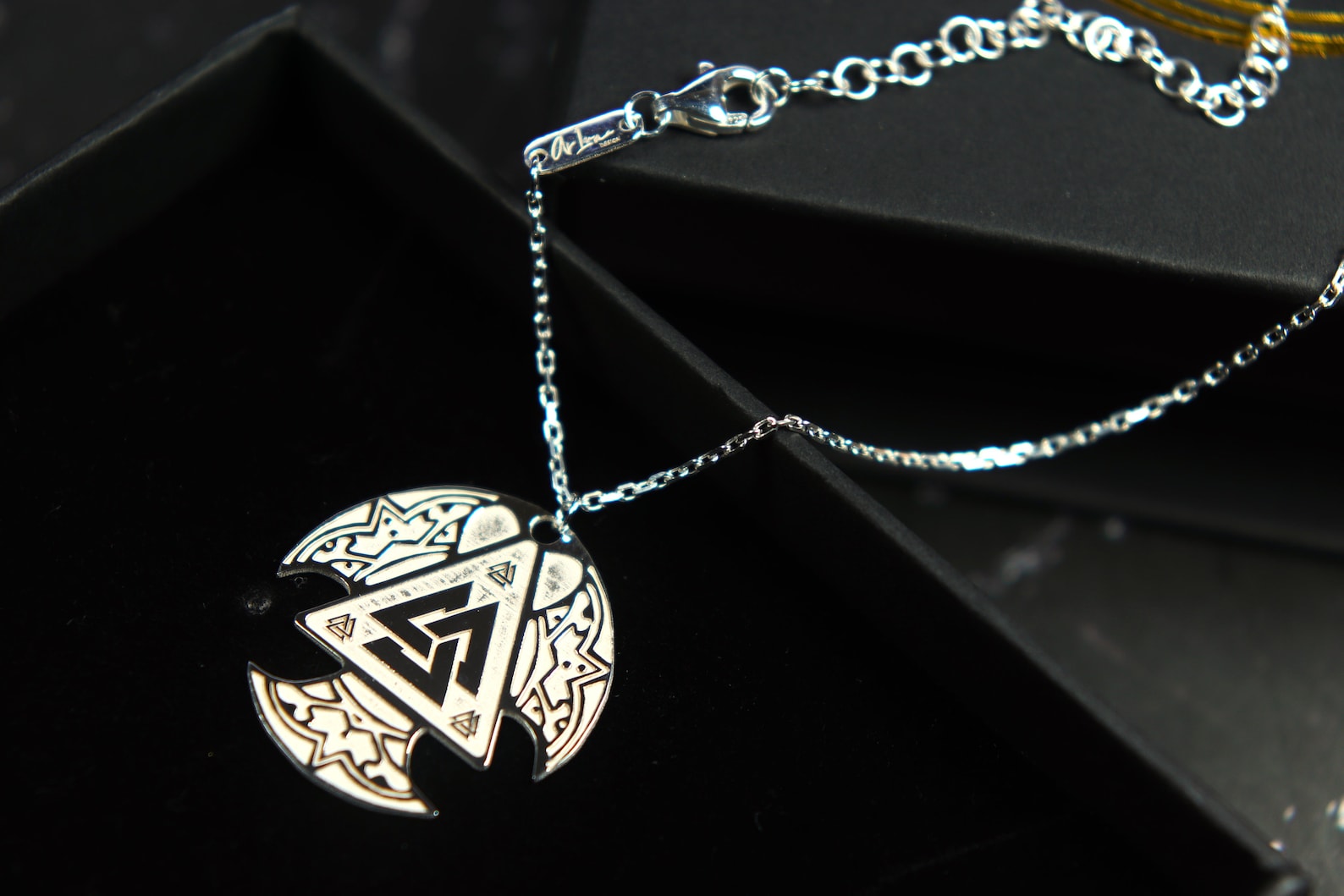 Viking Norse Valknut Amulet Odins Symbol Celtic Knot Pendant - Etsy