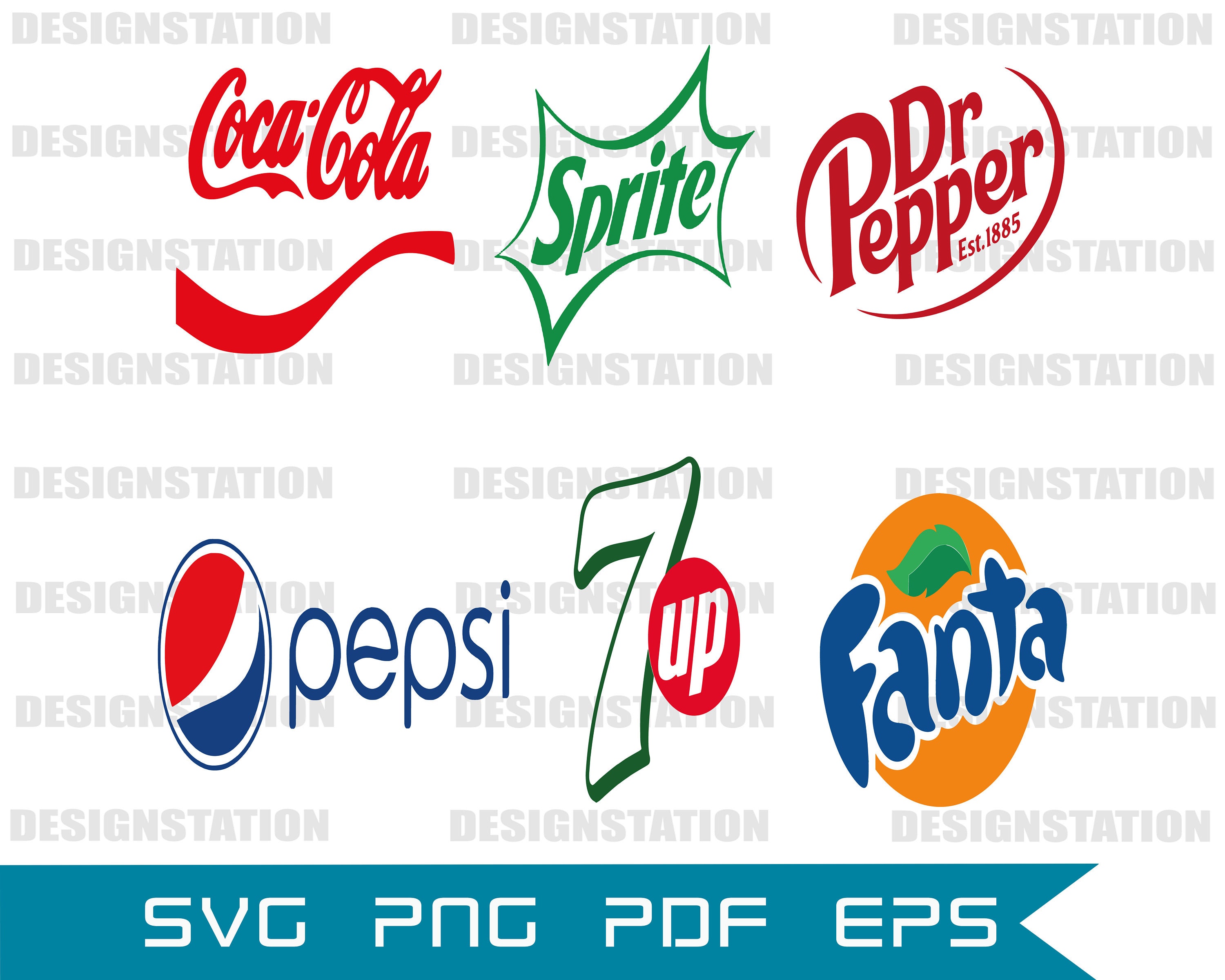 Coca Cola Company Soft Drink Logos