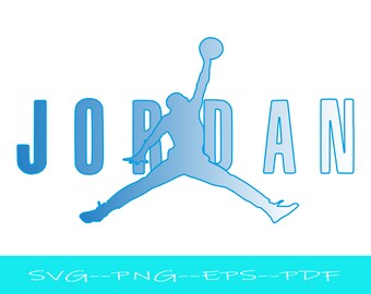 Air Jordan SVG PNG PDF Jordan Logo Svg Cricut Silhouette - Etsy