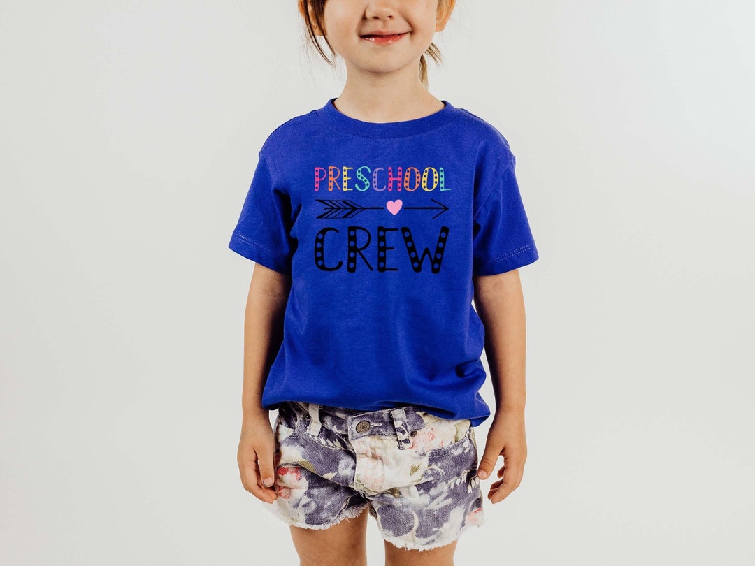 Preschool Crew Shirt, Preschool Teacher Shirt, Preschool Shirt ...