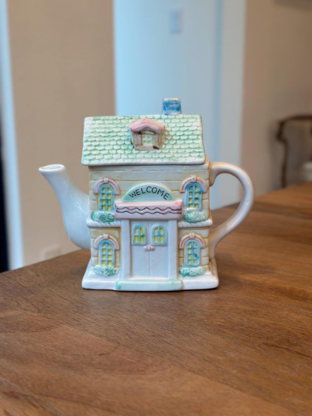 Vintage Victorian Tea Pot Lenox Spice Village Style; Housewarming Gift ...