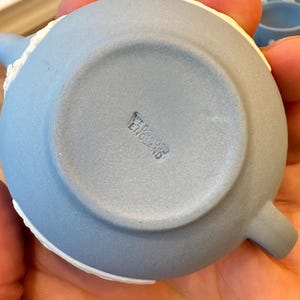 Wedgwood Jasperware Miniature Tea Set 11 Pieces; Wedgwood Mini Tea Set ...
