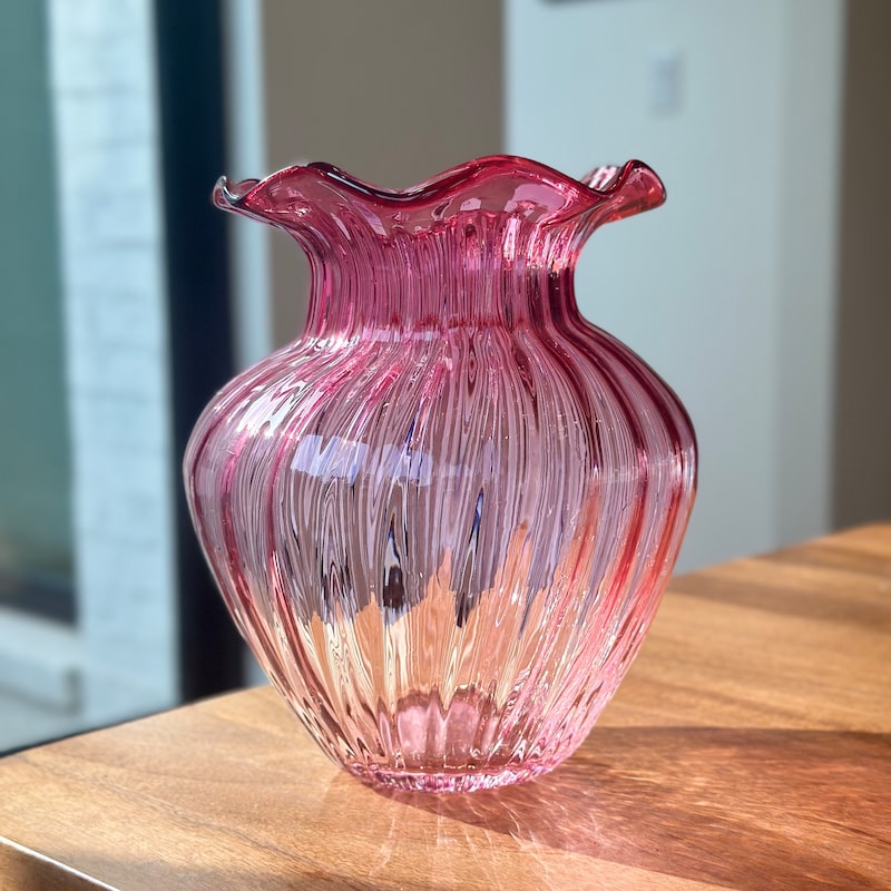 Cranberry Glass - Etsy