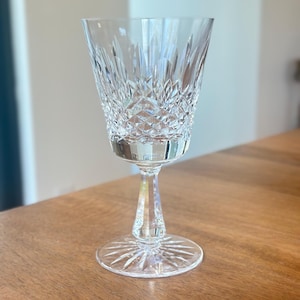 Waterford Kenmare Water Goblet; Waterford Crystal Glasses; Christmas ...