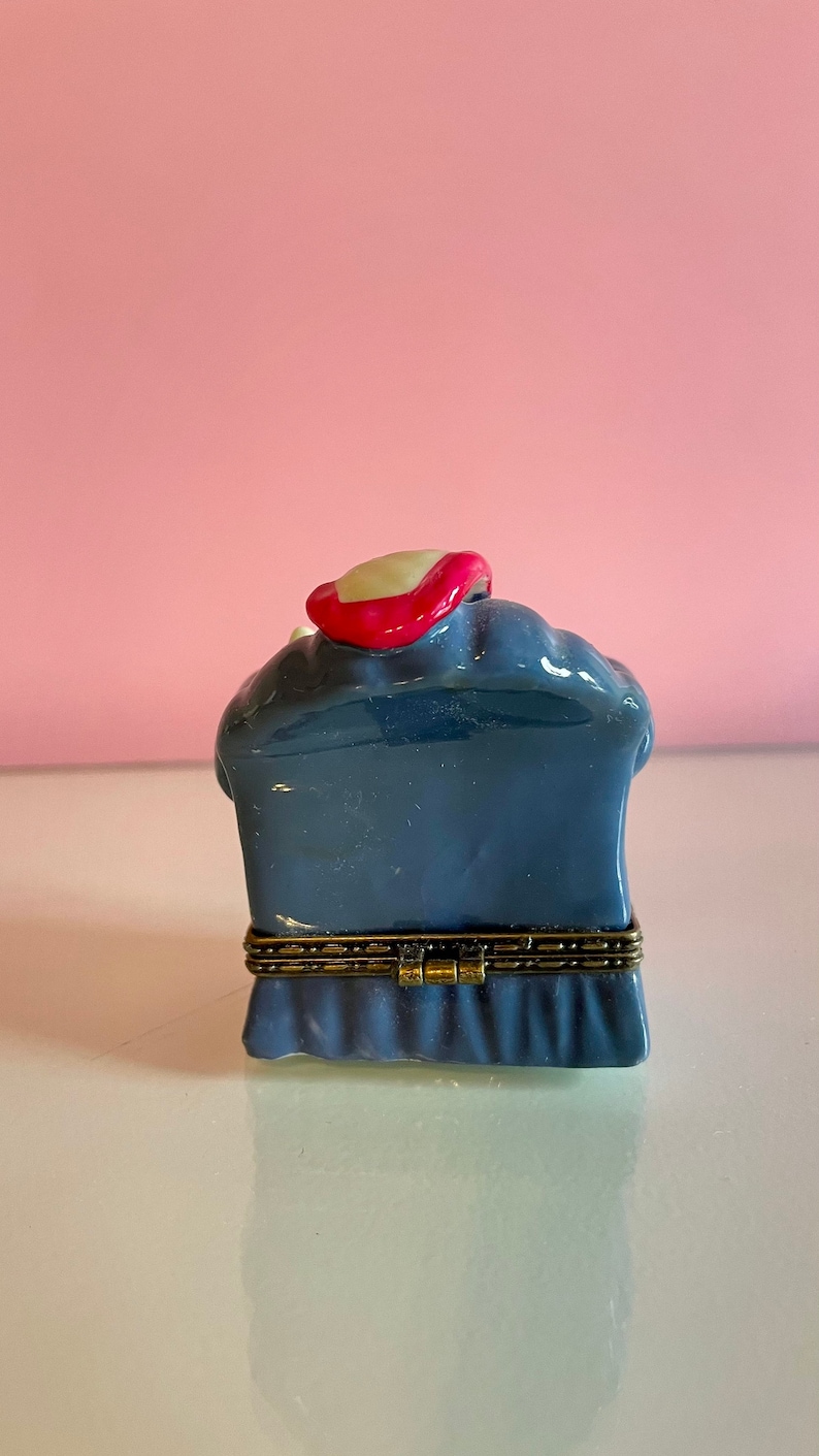 Sleepy Cat Trinket Box Kitten Trinket Box Vintage Trinket - Etsy