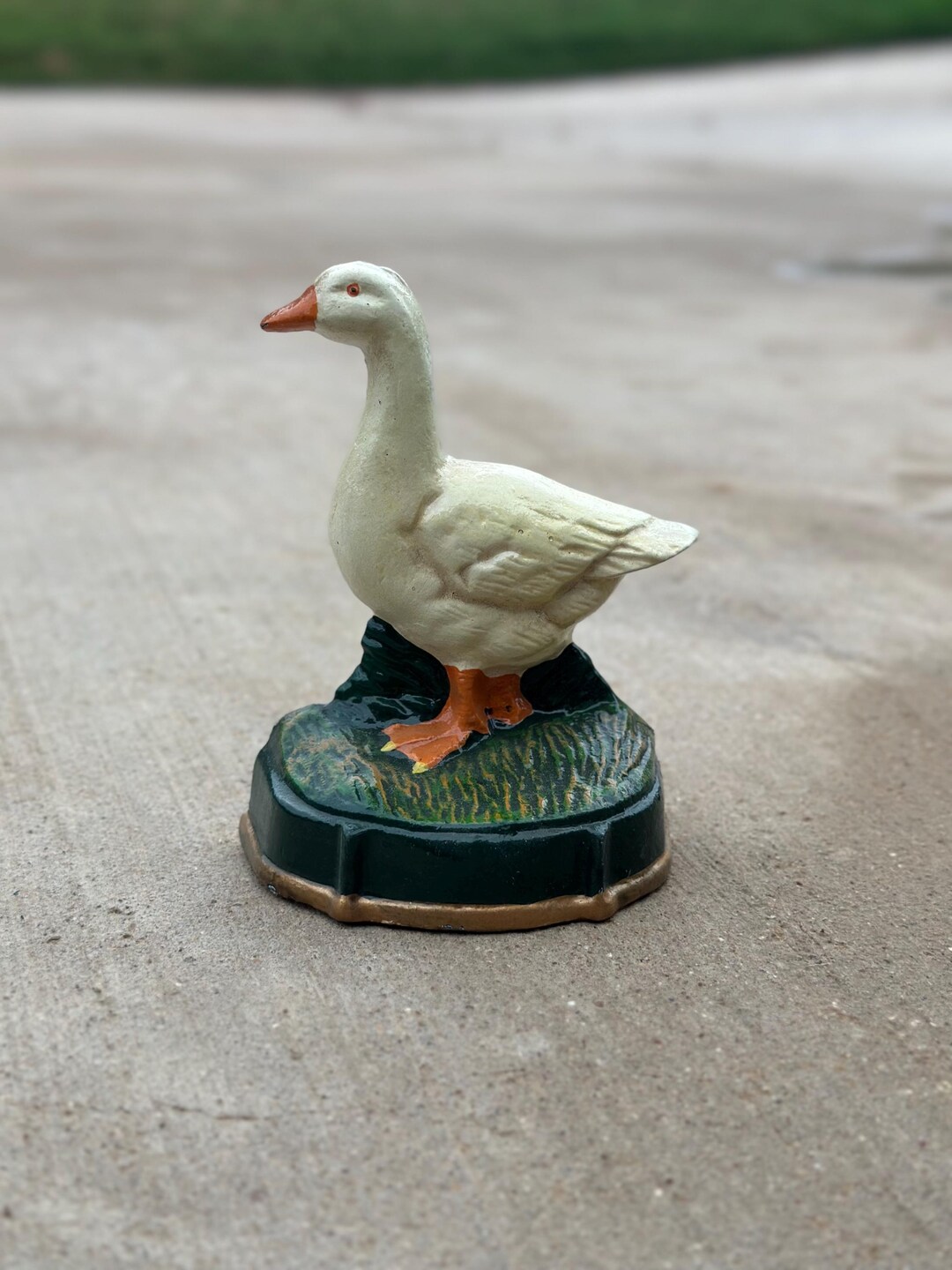 Cast Iron Goose Doorstop; Mother Goose Door Stopper - Etsy