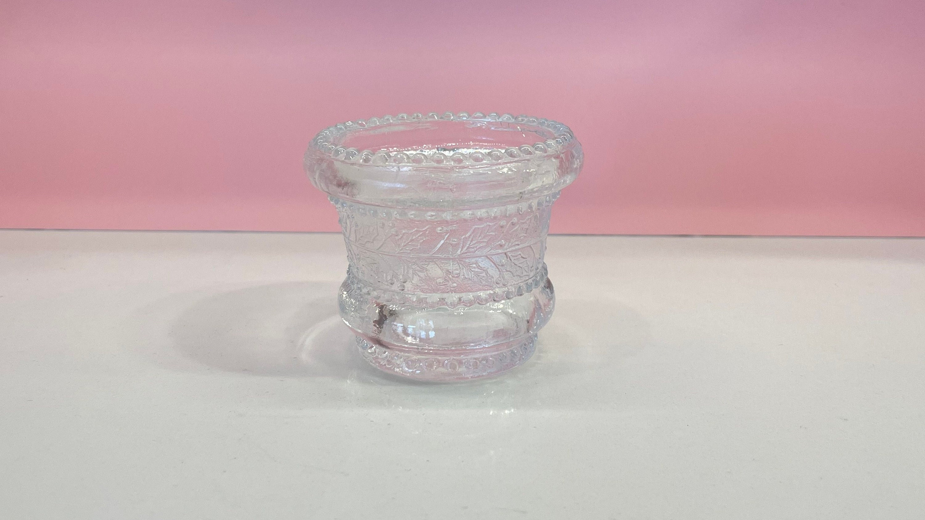 Vintage Toothpick Holder Clear Clear Toothpick Holder Vintage Glass ...