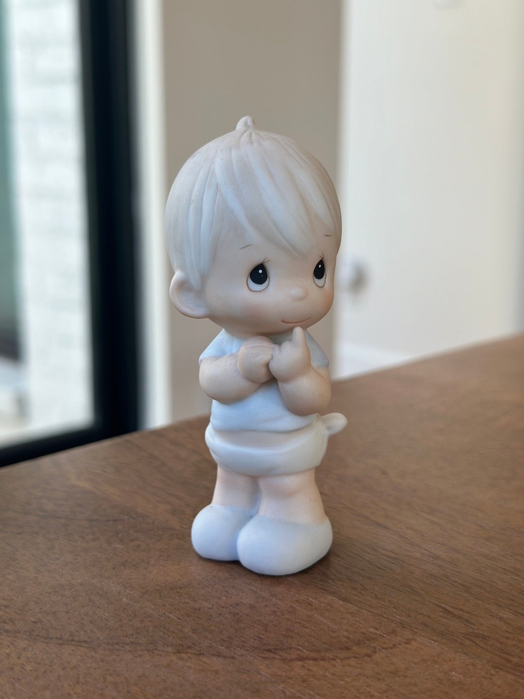 Rare Precious Moments Baby Boy Figurine 1983 - Etsy