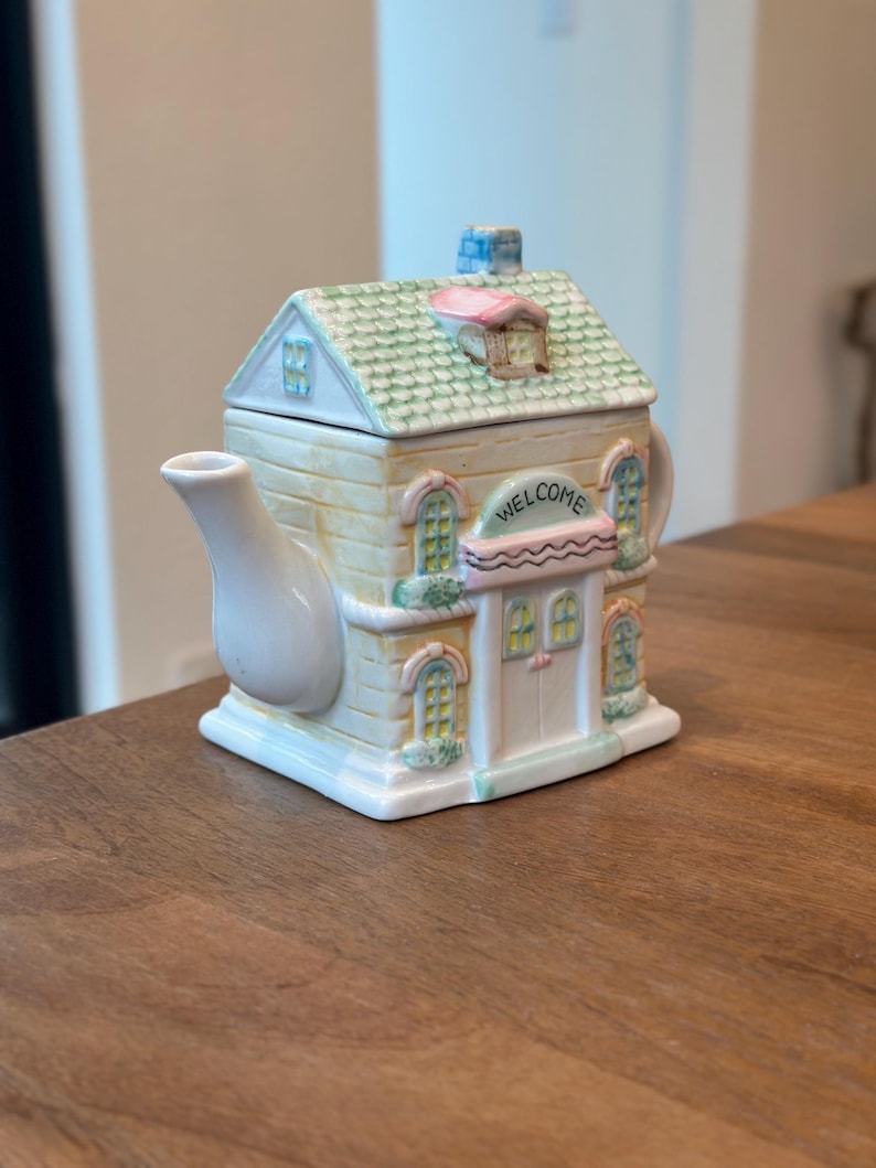 Vintage Victorian Tea Pot Lenox Spice Village Style; Housewarming Gift ...