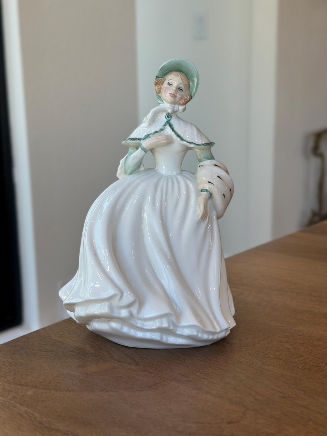 Vintage Royal Doulton Jessica Figurine 1987; Royal Doulton Bone China ...