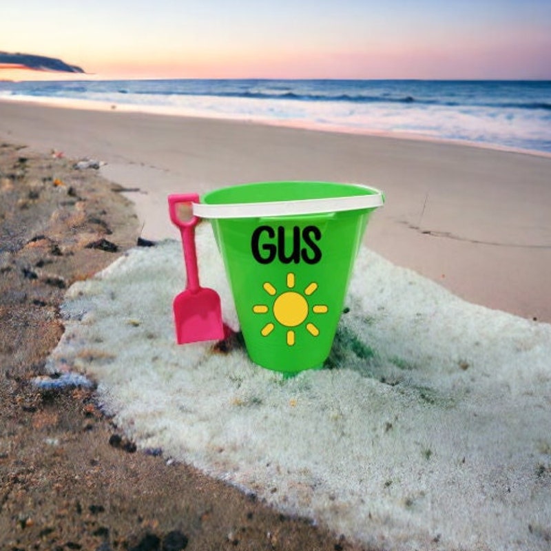 Beach Pail - Etsy