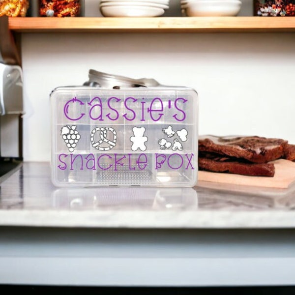 Snackle Box - Etsy
