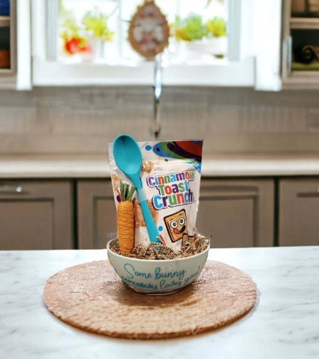 Easter Cereal Bowl, Cereal-sly Kids Gift, Some Bunny Cerealsly Loves ...