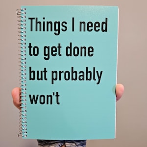 Funny Notebooks for Work, Funny Notepad Sayings, Funny Office Co Worker ...