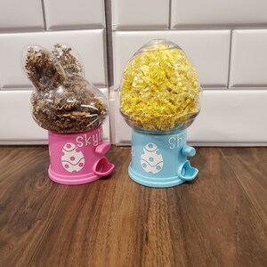 Bunny Shaped Candy Dispenser, Mini Easter Gumball Machine, Easter ...