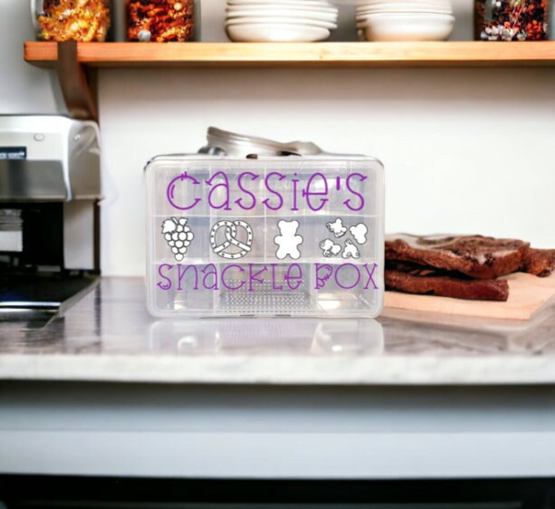 Personalized Snackle Box, Snackle Box Container, Best Snackle Box ...