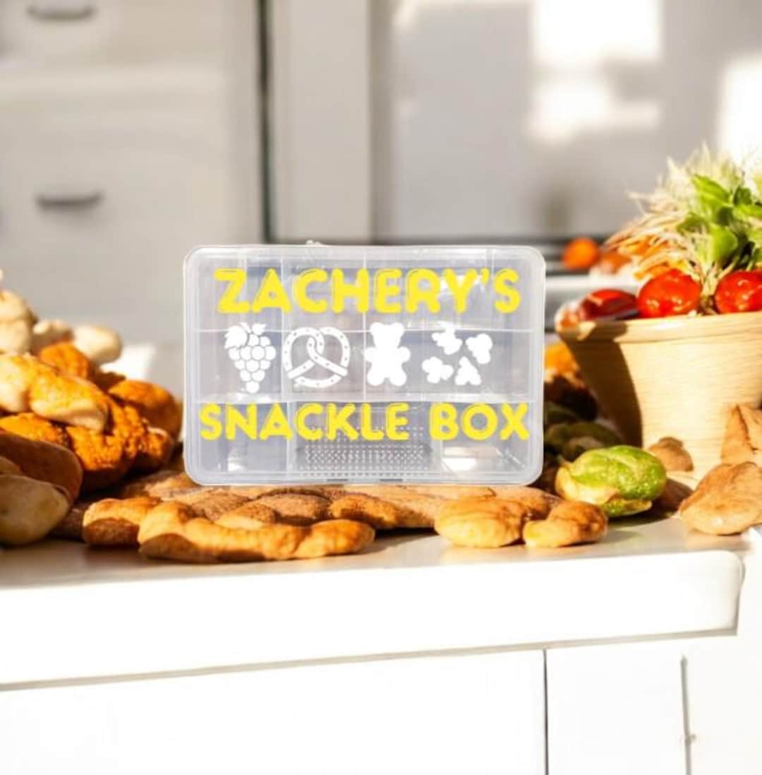 Personalized Snackle Box, Snackle Box Container, Best Snackle Box ...