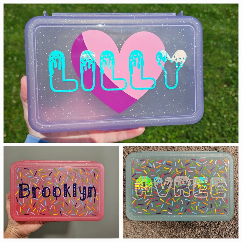Individual Pencil Box, Personalized Pencil Cases, Custom Pencil Box ...