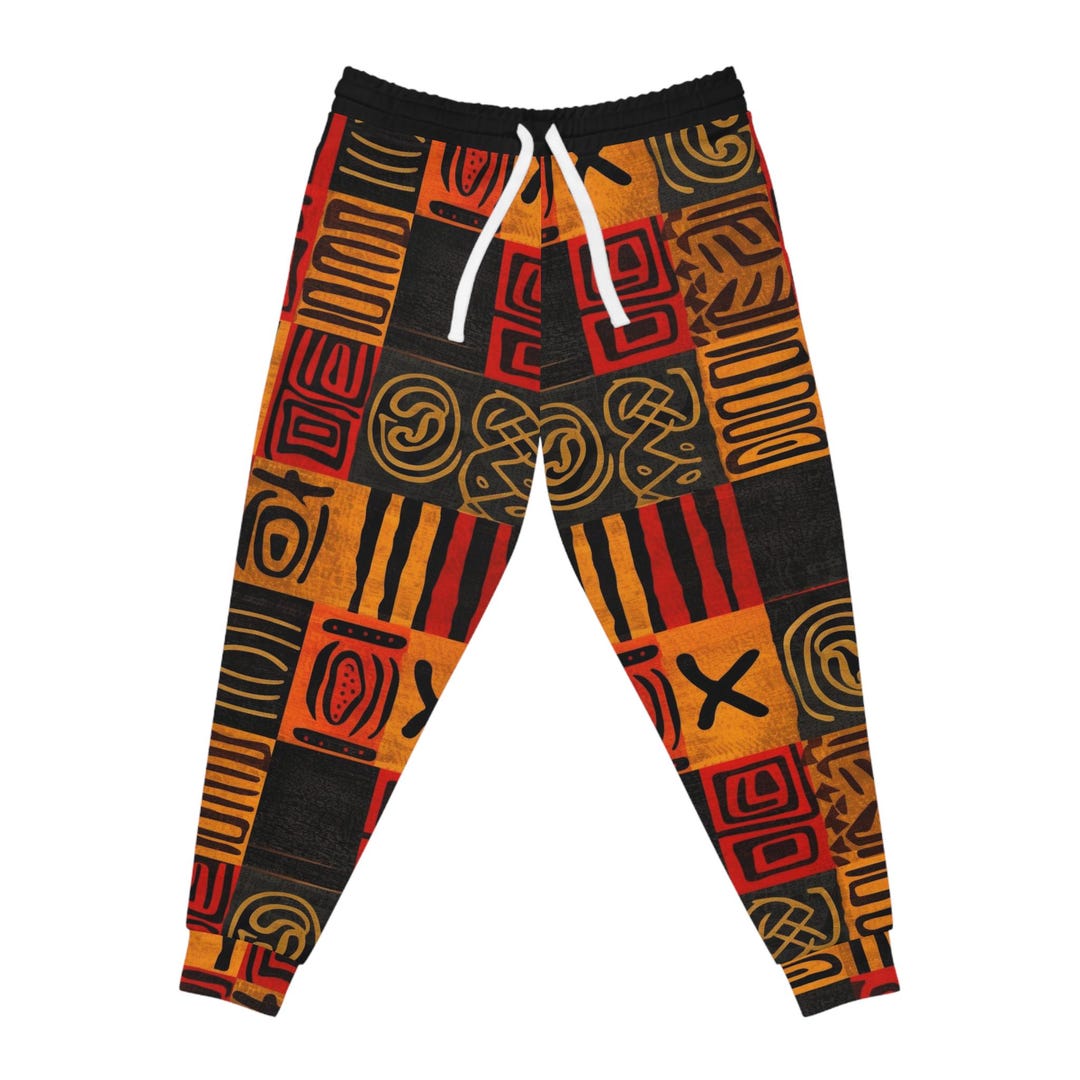 Kings Mens Athletic Joggers Afrcian Mud Cloth Pattern - Etsy
