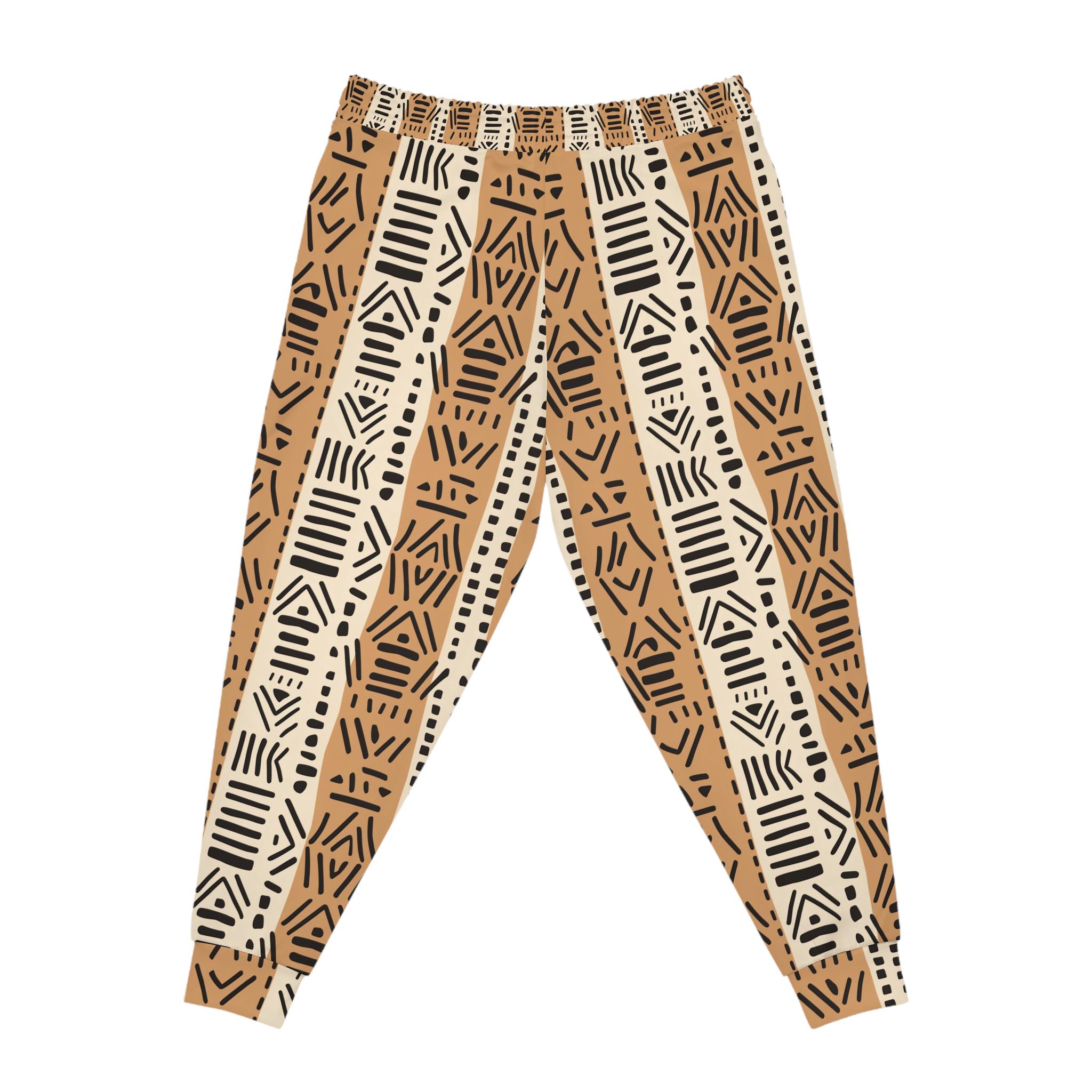 African Chic -mens - Athletic Joggers - African Mud Cloth Pattern - Etsy