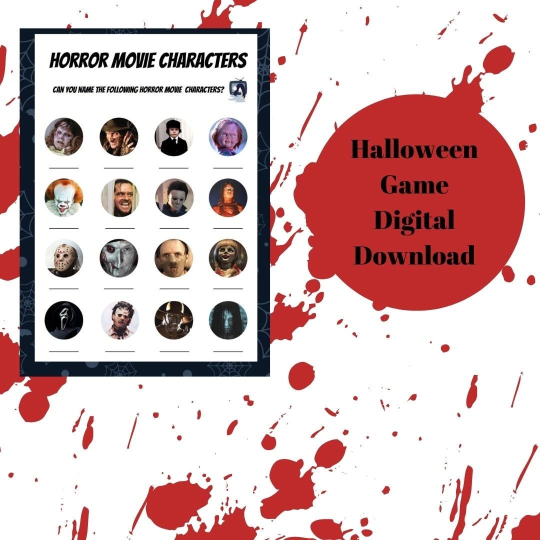 Horror Characters Names