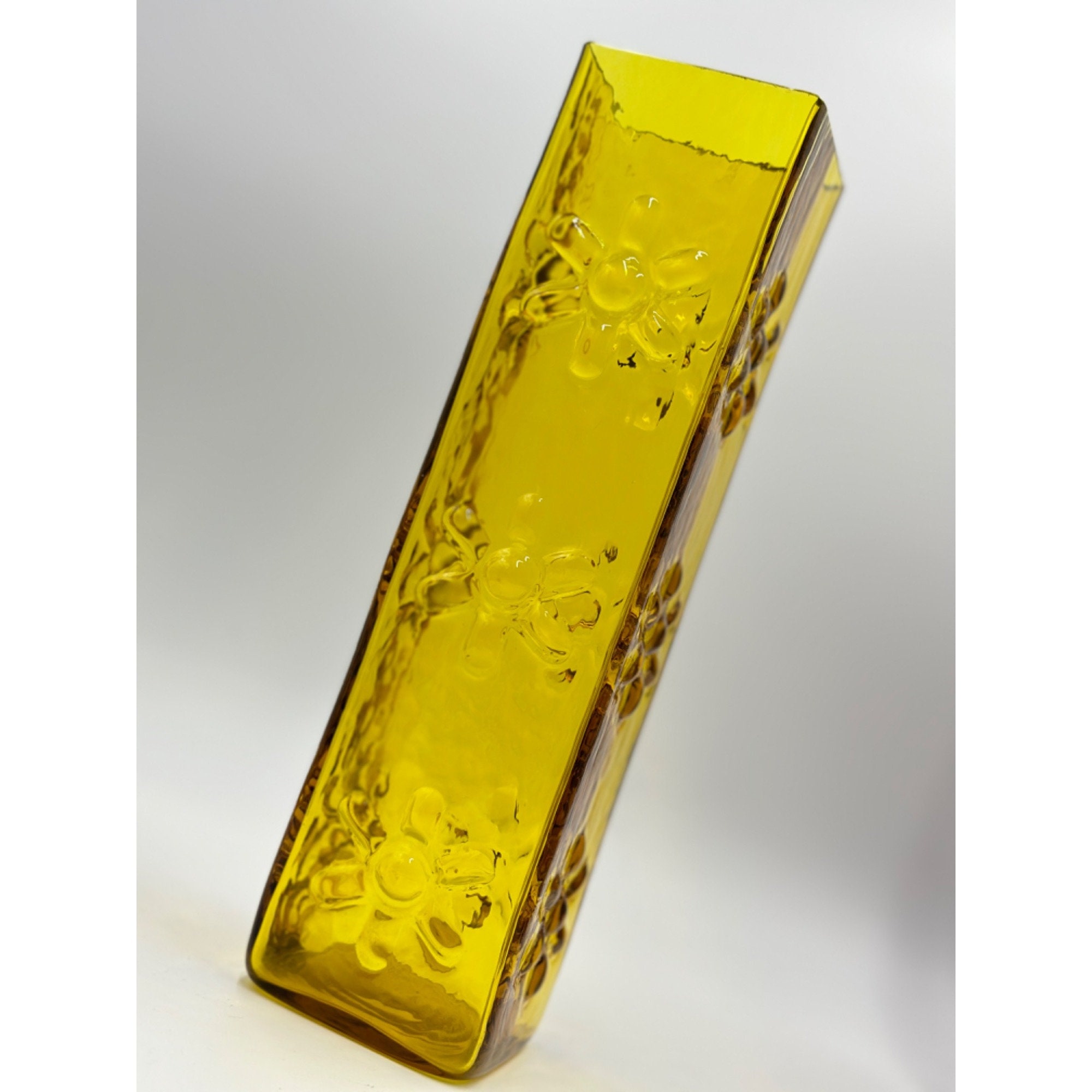 Blenko Large Daisy Vase by Wayne Husted/wayne Husted Daisy Vase/blenko ...