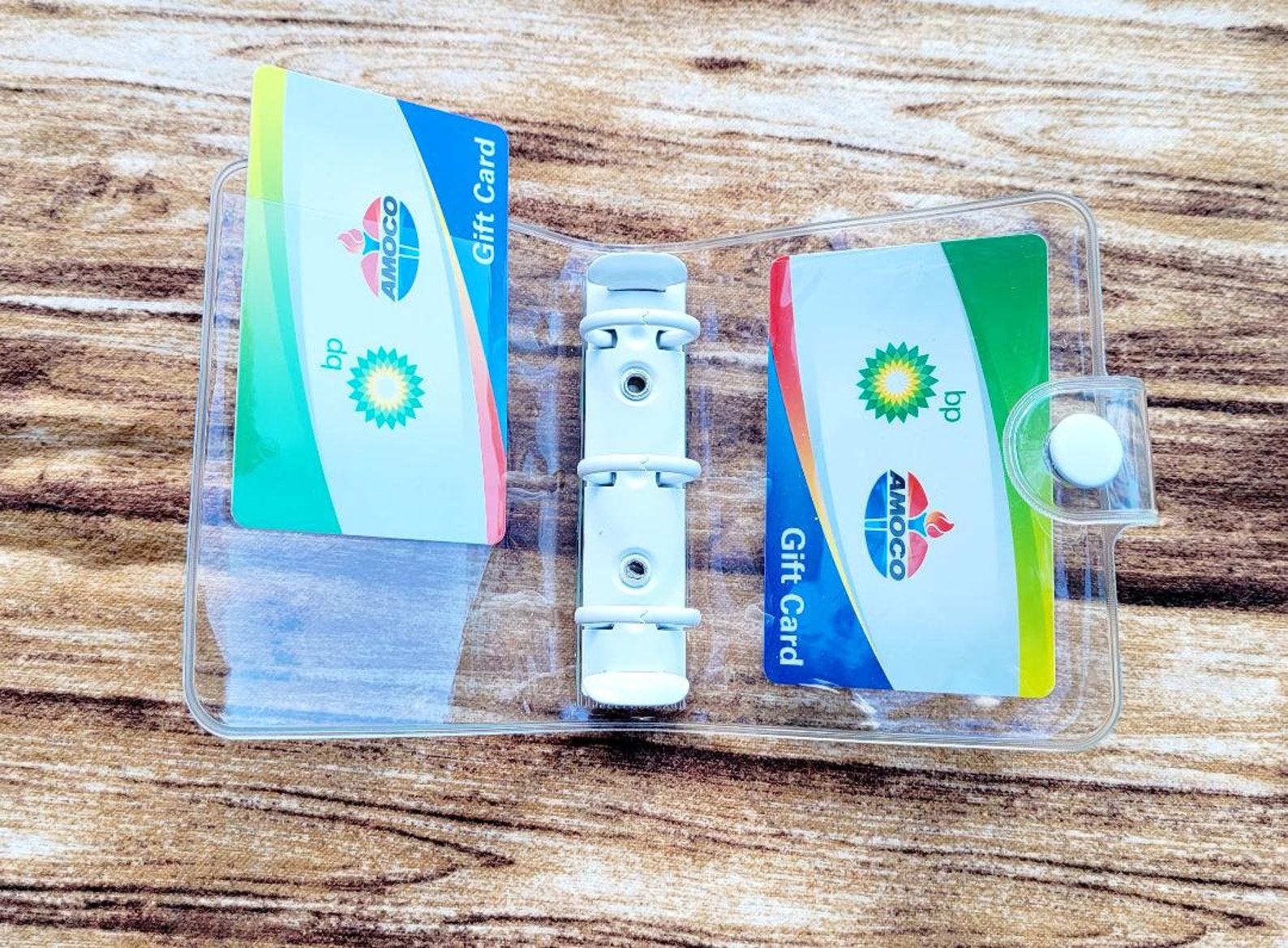 Mini Budget Binder A8 Micro Binder Mini Wallet Transparent - Etsy