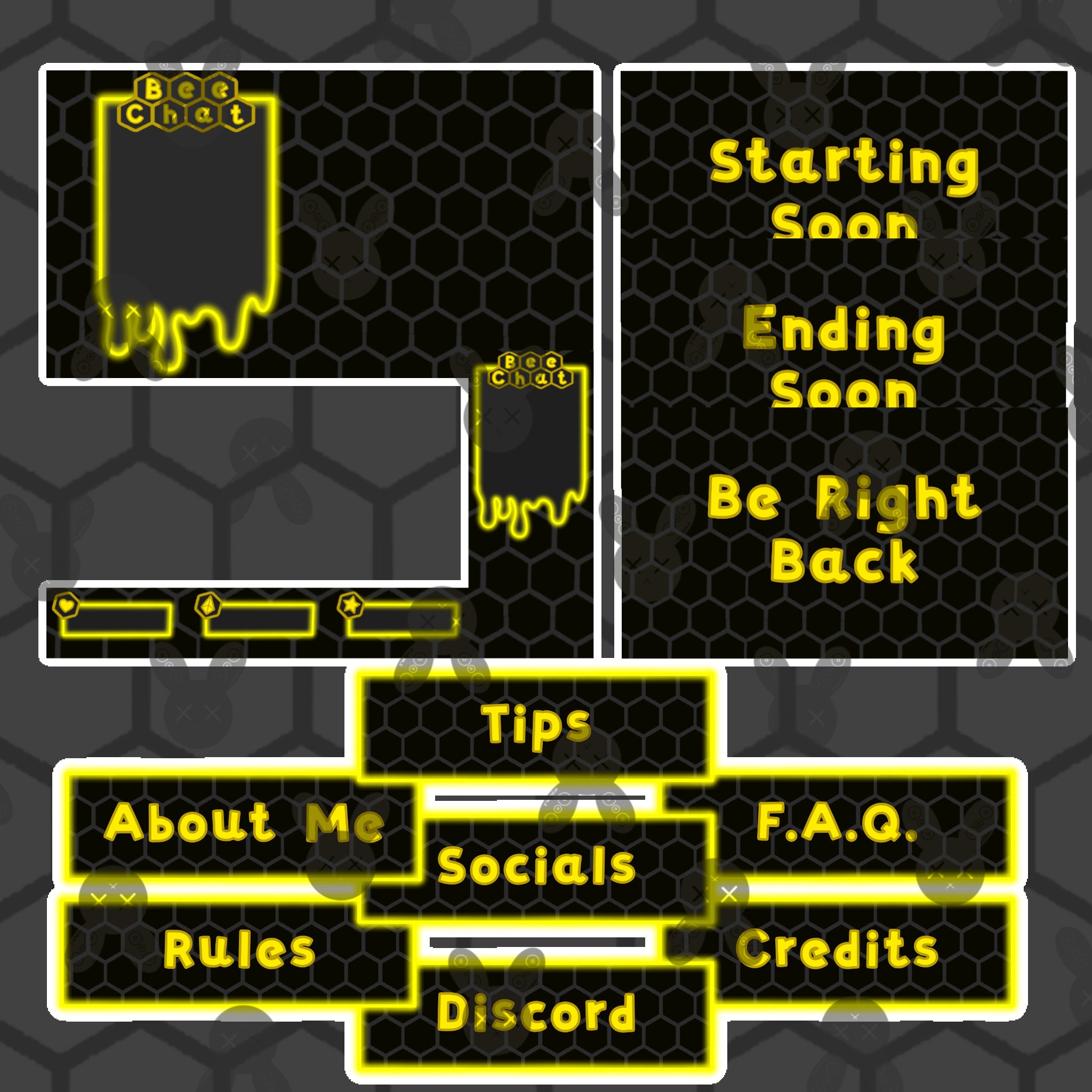 Bee Vtuber Starter Kit - Etsy