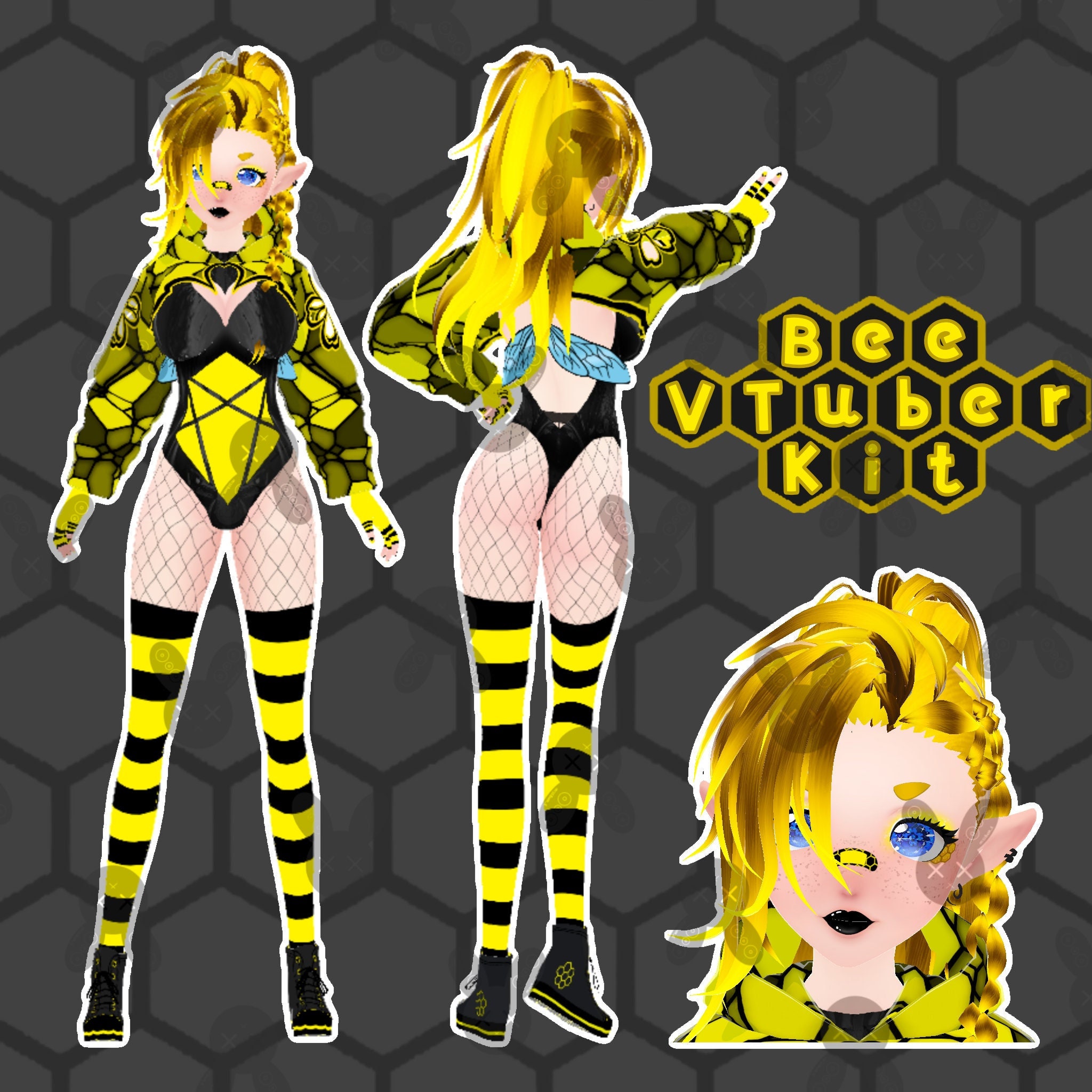 Bee Vtuber Starter Kit - Etsy