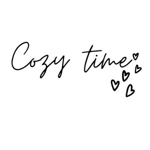 Cozy Time SVG - Etsy