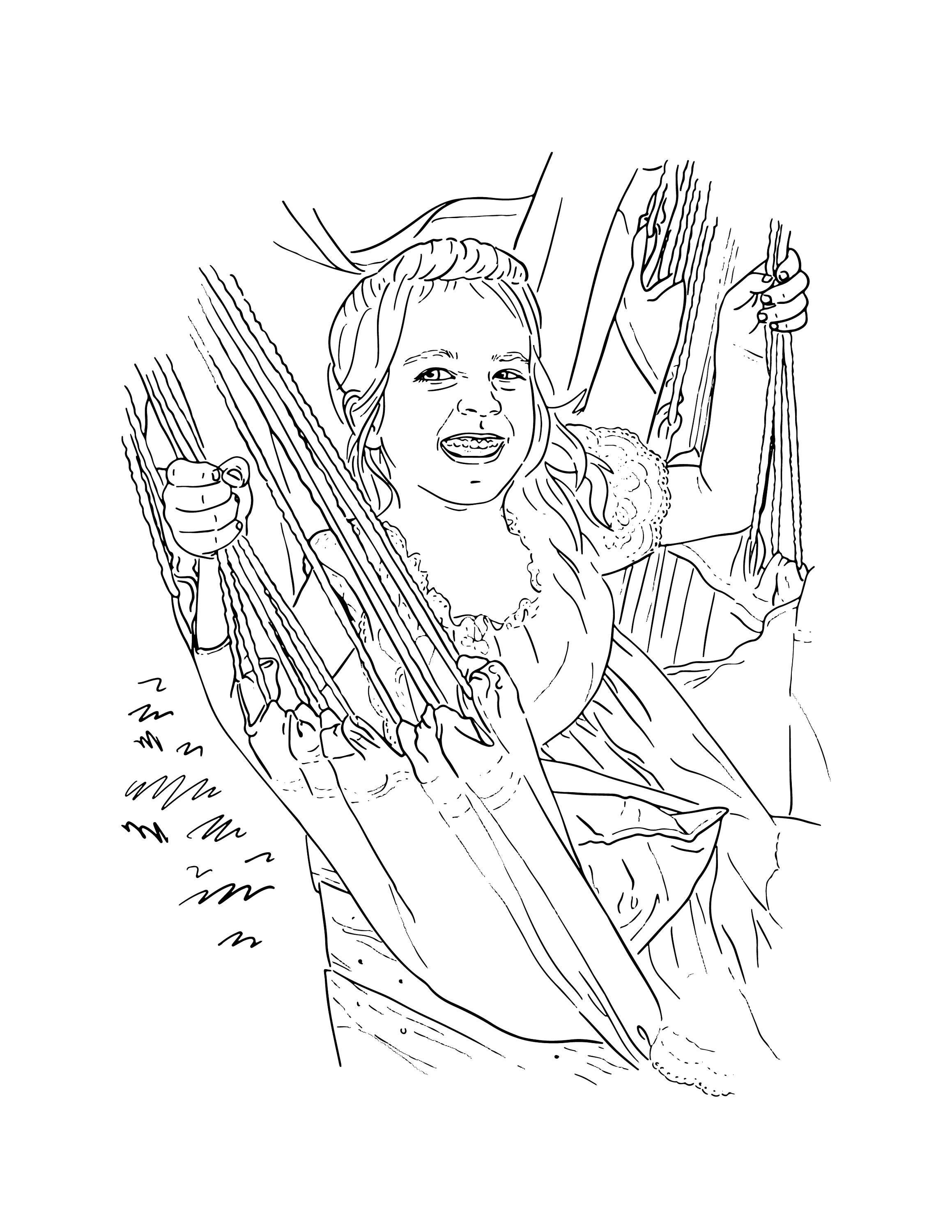 Custom Coloring Page - Etsy