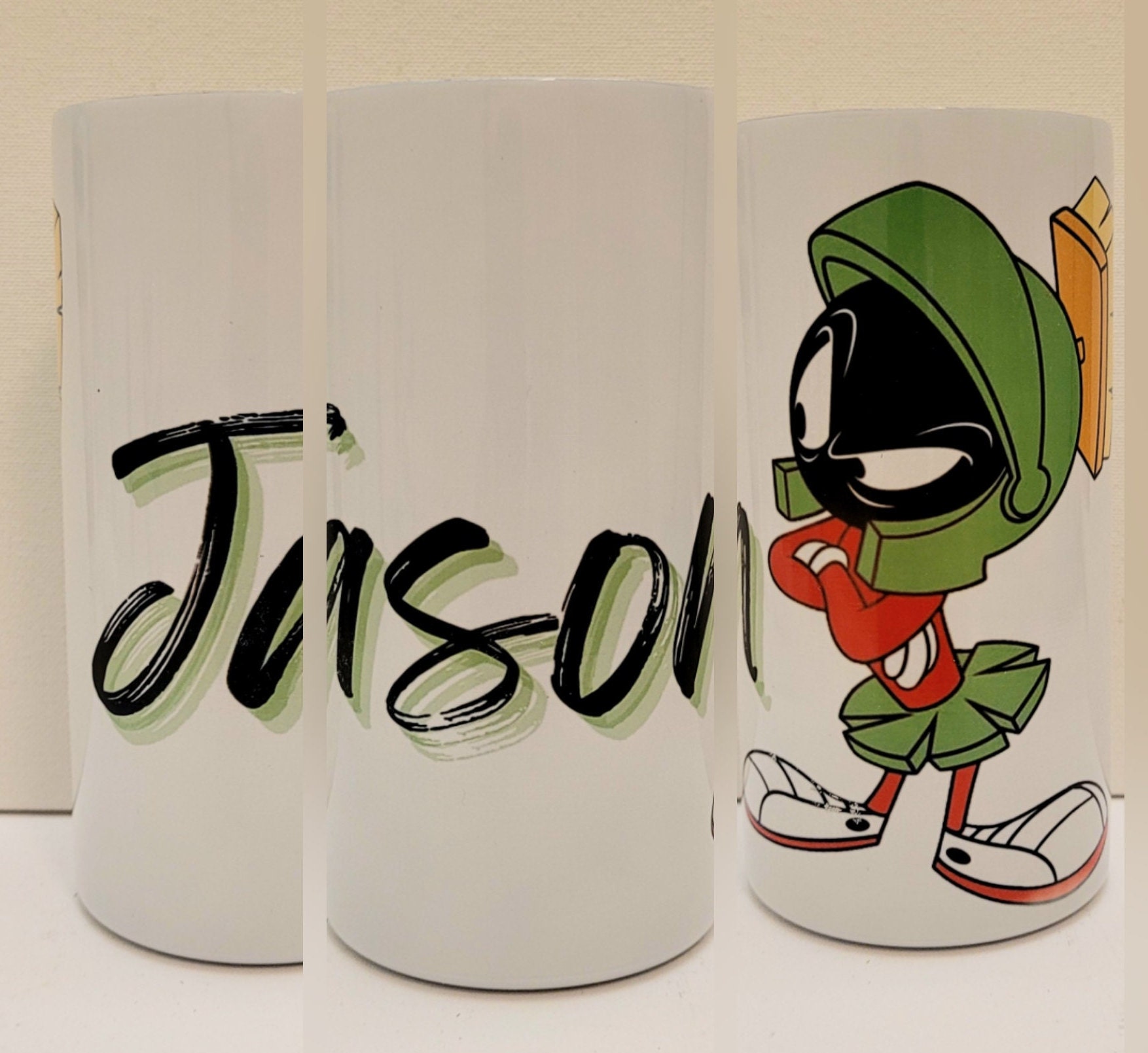 12 Oz. "marvin the Martian" Personalized Tumbler - Etsy