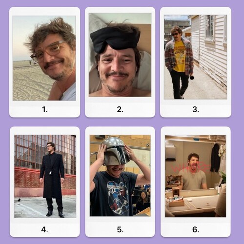 Pedro Pascal Mini Photos - Etsy