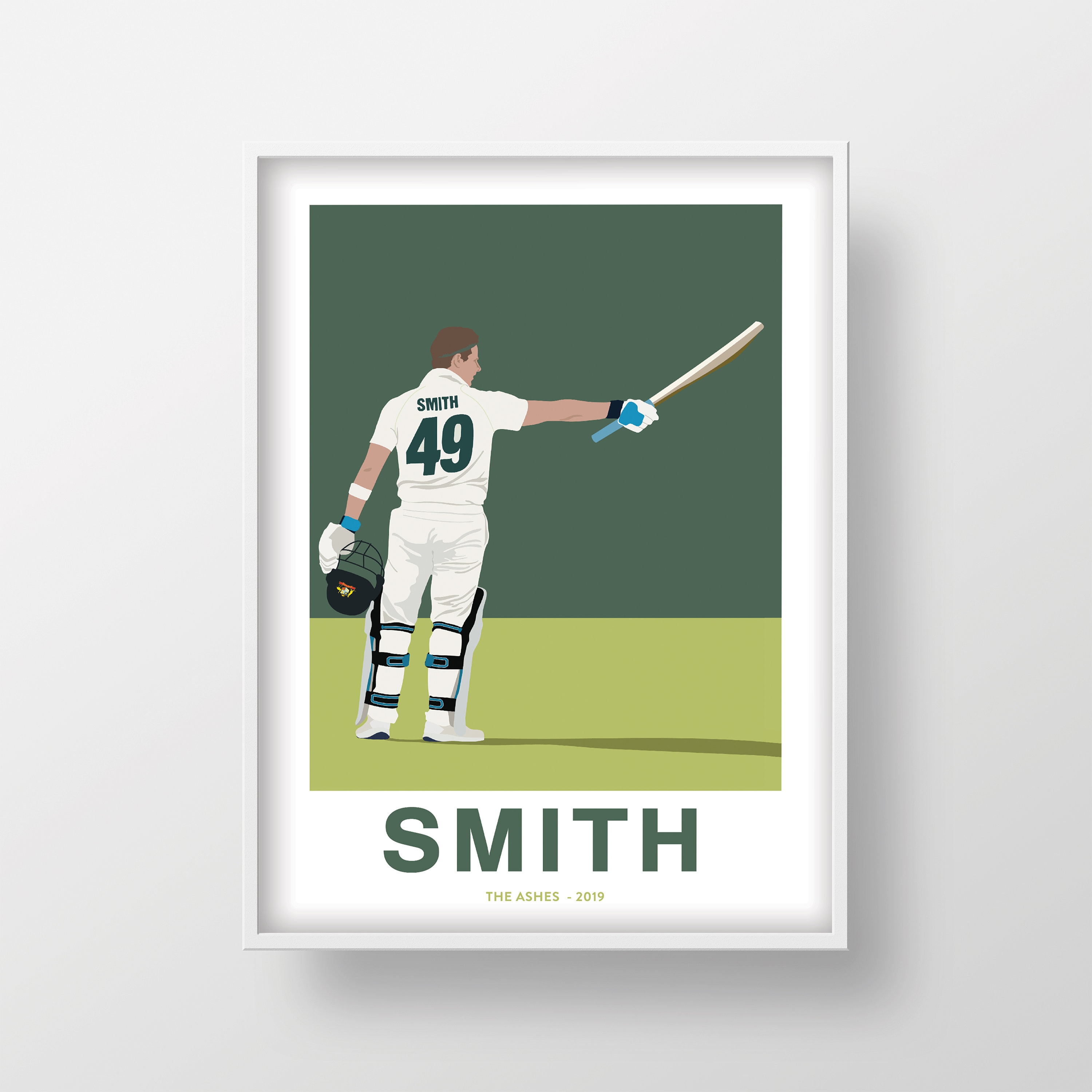 Steve Smith Australia Cricket A4, A3, A2 & A1 Poster - the Ashes ...