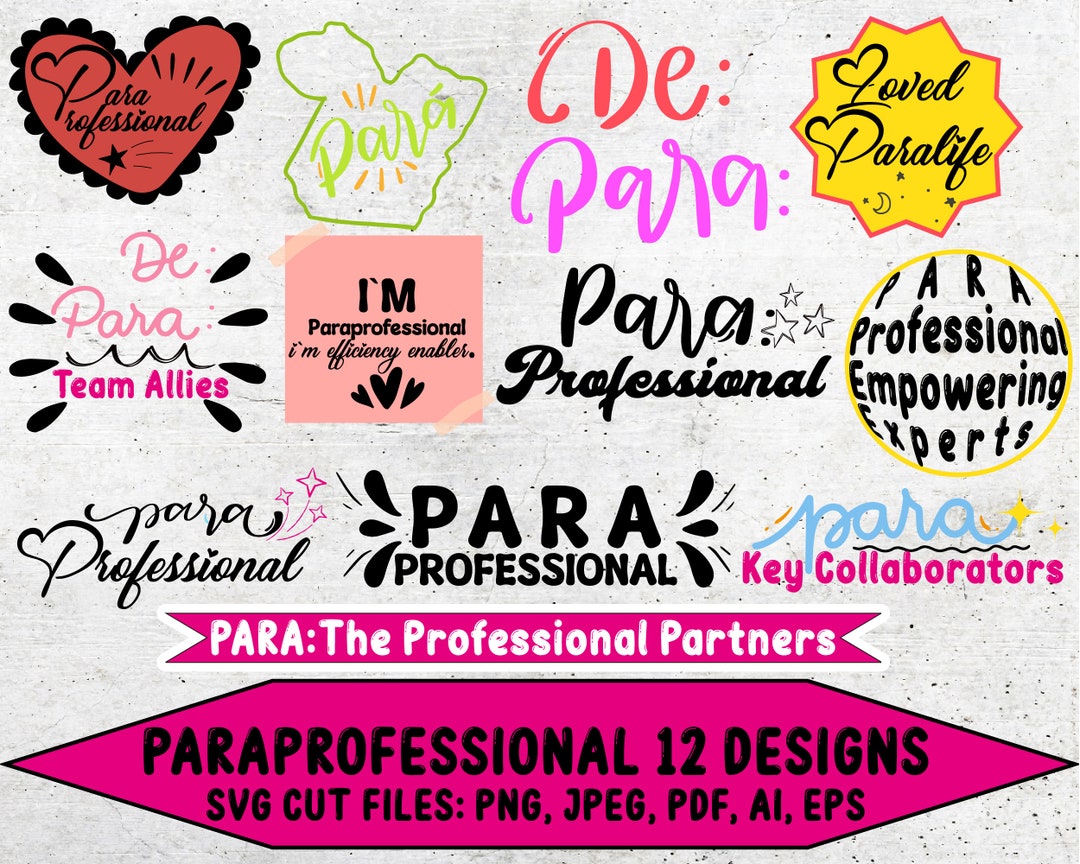 Paraprofessional Svg, Paraprofessional Clipart, Paraprofessional Svg ...