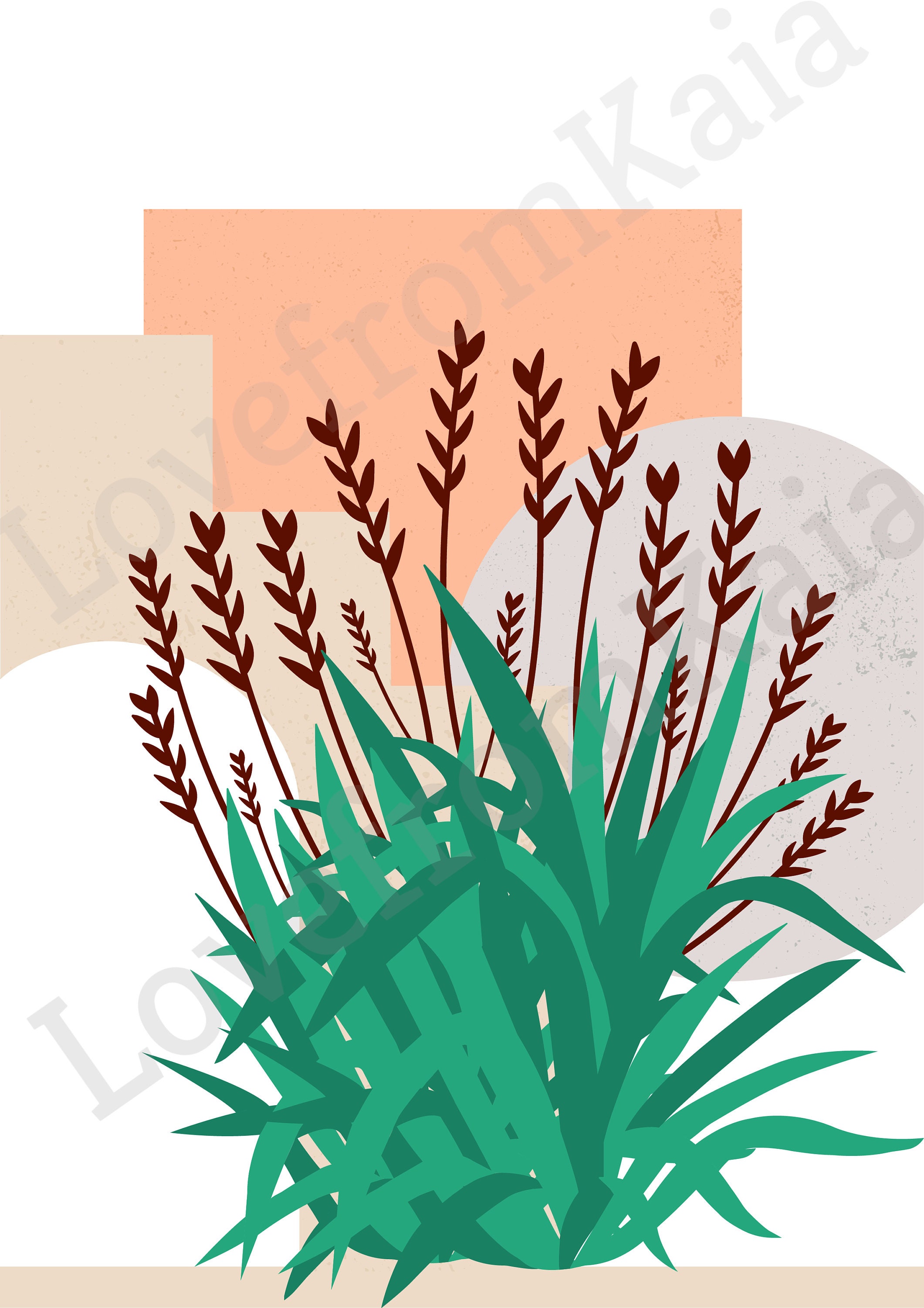 NZ Flax, Harakeke, Wall Art Living Room, Kiwiana Art, DIGITAL DOWNLOAD ...