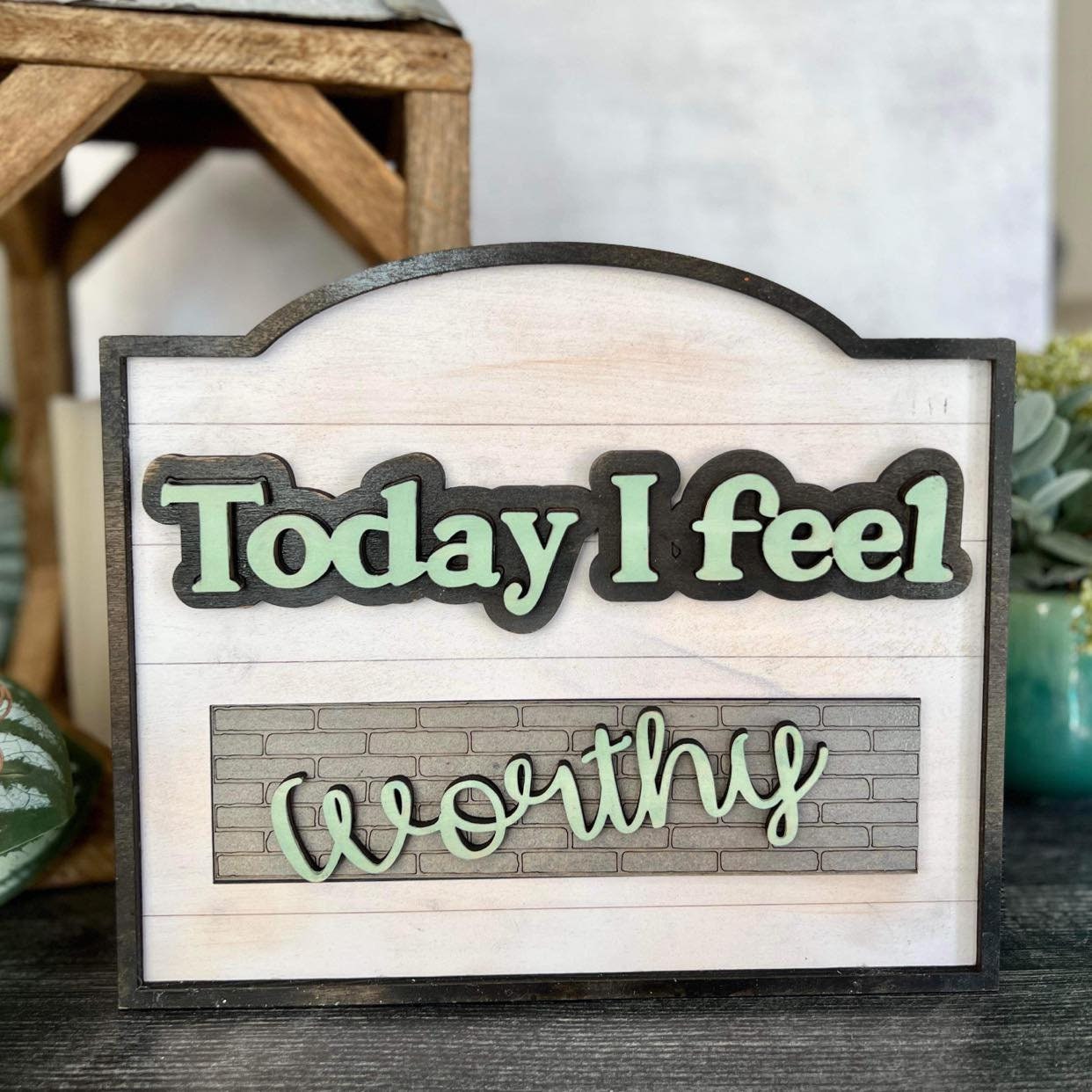 Interchangeable Inspirational Word Sign DIGITAL Download SVG - Etsy